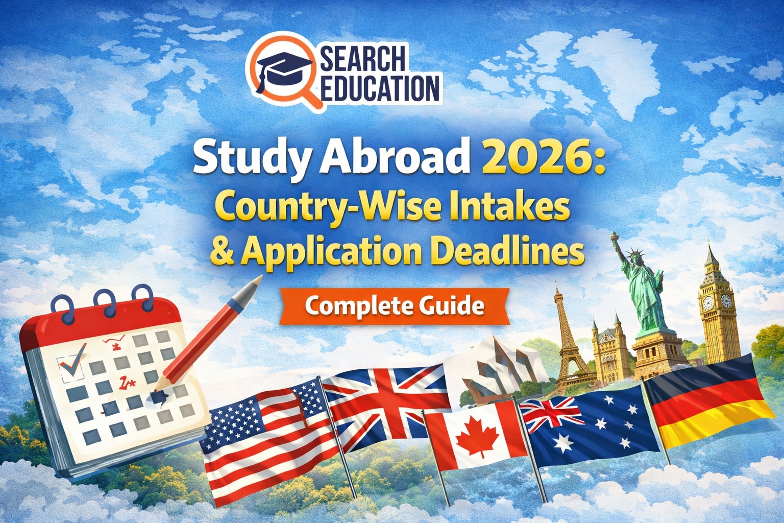 Study Abroad 2026: Intake Dates & Application Deadlines | UK, USA ...